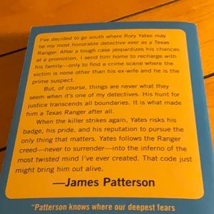 Other | James Patterson Texas Ranger | Poshmark